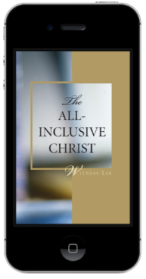 The All-Inclusive Christ - Know Christ as the Reality of the Good Land